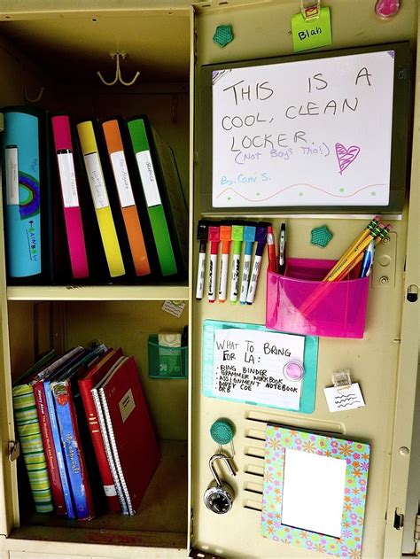 Diy Locker Decorations Design Ideas And Decor High School Lockers