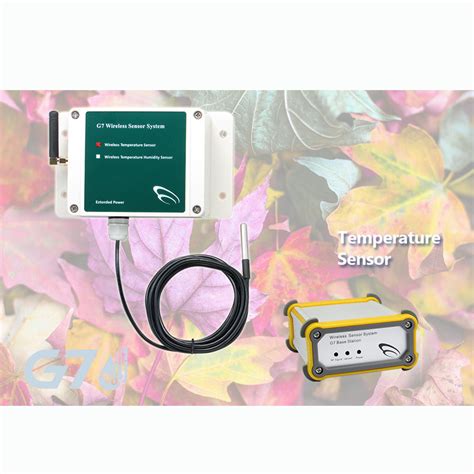 Digital Wireless Temperature Sensor Sends Measurement Data Base Station Analog Output Shopee