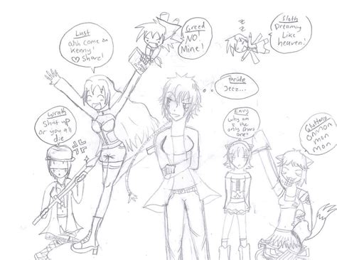 The Seven Deadly Sins By Victoria10101 On Deviantart
