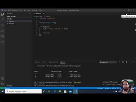 Compilar Y Depurar Un Proyecto C En Visual Studio Code YouTube