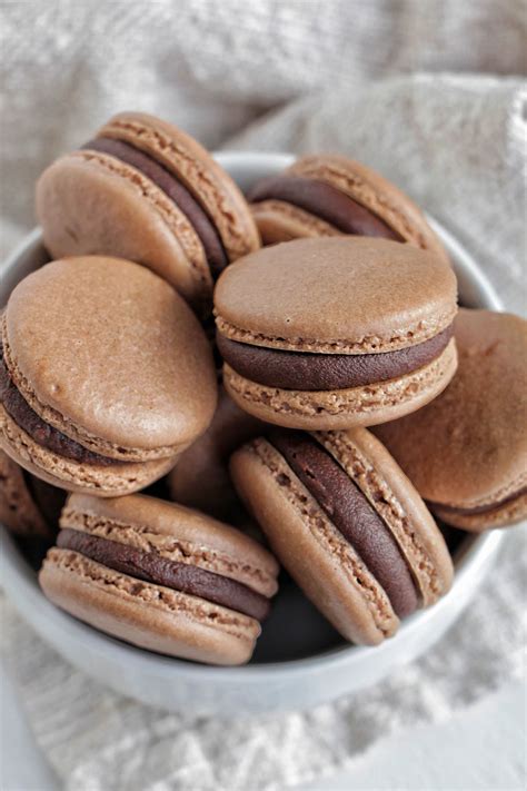 Chocolate Ganache Macaron Filling 5 Ingredients Homebody Eats