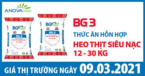 Anova Feed Giá Heo Hơi 09032021 Tăng Nhẹ Anova Feed Nhà Cung