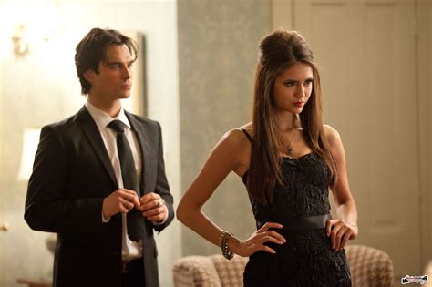Episode Stills 2x07 Masquerade Damon And Elena Fan Art 16223374