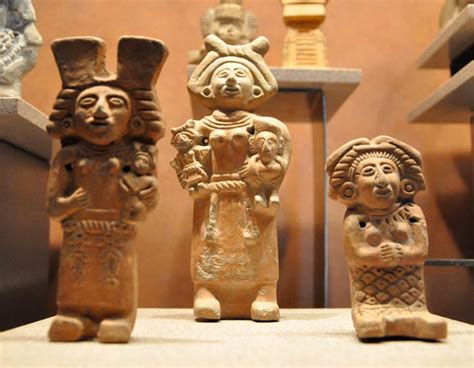 Aztec Rattle Figurines