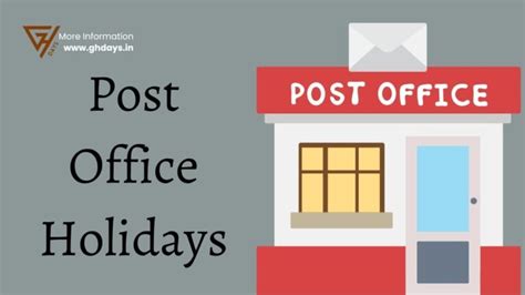 Post Office Holidays List 2024 GHDays