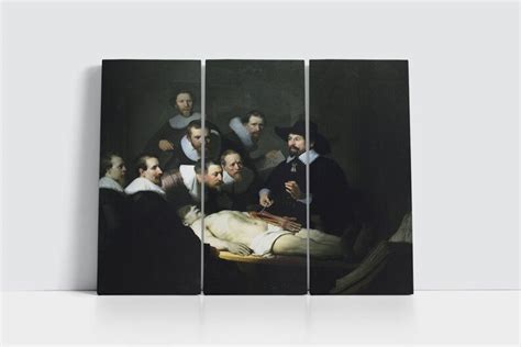 The Anatomy Lesson Of Dr Nicolaes Etsy