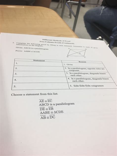 Answered Different Methods Of Proof Two Column… Bartleby