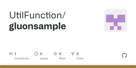 Github Utilfunctiongluonsample