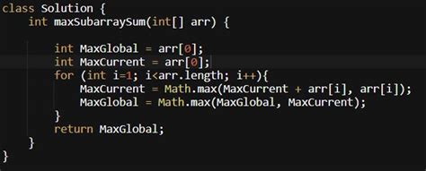 Dsa Kadanealgorithm Learningjourney Coding Problemsolving Java