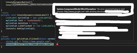 C Dynamic Linked Label Cannot Open A Website Stack Overflow