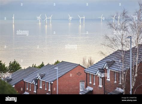 Gwynt Y Môr Sea Wind 576 Megawatt Mw Offshore Wind Farm Located Off