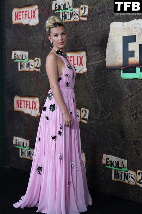 Millie Bobby Brown Looks Sexy At The World Premiere Of Netflixs Enola Holmes 2 In NYC 150