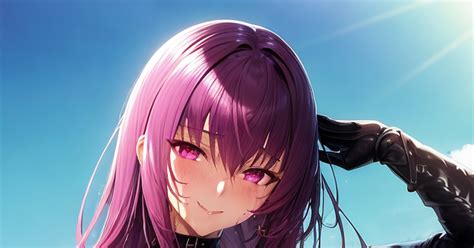 スカサハfate 水着師匠③ Ryylllのイラスト Pixiv