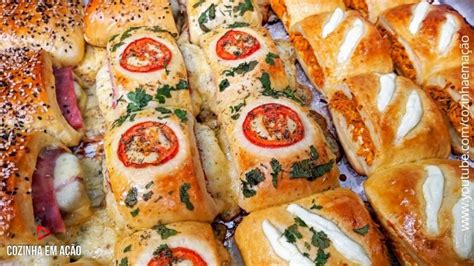 40 Delícias De Salgados Assados Uma Explosão De Sabores