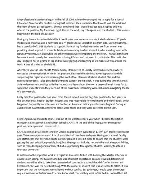 Professional Background Pdf Middle Schools
