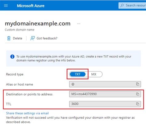 Verify Domain Name Using Txt With My Internet Domain Service Provider Online Support Center