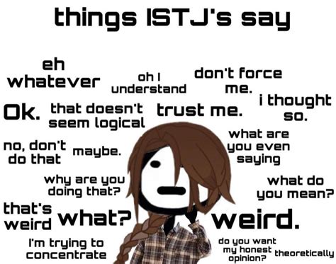 Pin By Talyn Aughenbaugh On Istj Istj Personality Mbti Personality