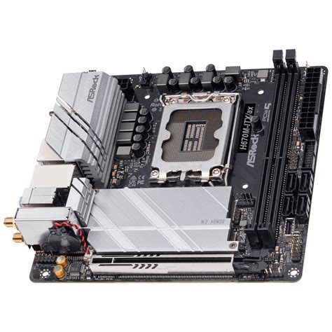 Asrock H670m Itx Ax Bundkort Lga 1700 Ddr4 Mini Itx 1895 Dkk