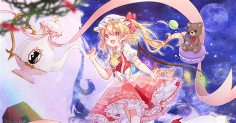 東方 ふわふわフラン みみ໒꒱· ﾟのイラスト Pixiv