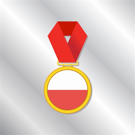 Illustration Of Poland Flag Template 13258476 Vector Art At Vecteezy