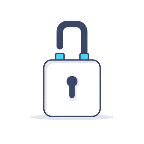 Premium Vector Padlock Vector Illustration For Security Icon