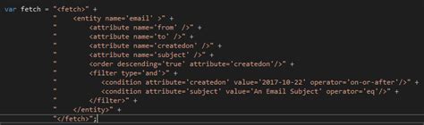 Dynamics 365 Fetchxml Throwing ‘invalid Xml Due To Special Characters Sharepoint And Crm