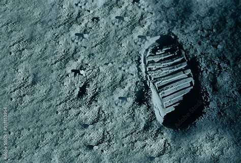Apollo 11 Moon Footprint