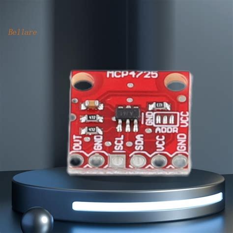 Mcp4725 Dac Breakout โมดูล 27v 55v I2c Development Board Eeprom 12bit