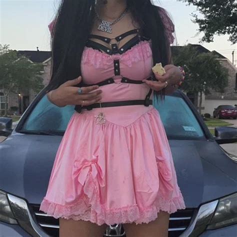 Bad Meets Evil Satin Mini Dress From Dollskill I Depop