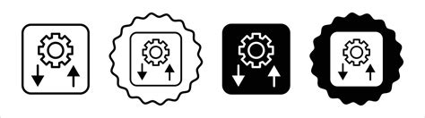 Data Migration Icon Set Collection Data Migration Outline Flat Icon