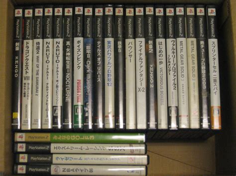 Yahooオークション Ps2 ソフト まとめ売り セット 24本 ジャンク 動