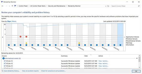 Show Us Your Reliability History Windows 10 Forums