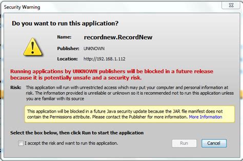 What Is The Reason For Java Security Pop Up Stack Overflow
