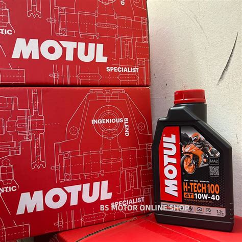 Motul Motor Oil 🔥 Free Keychain 🔥 100 Original 🔥 H Tech 4t 10w 40