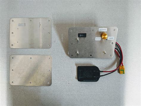Pn00319 Solid Aluminum Blank Control Panel Mounting Plate 7 X 5 X 1