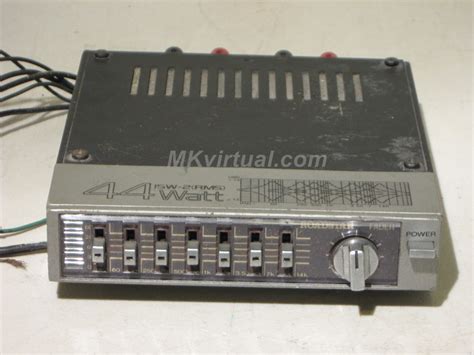 Roadstar 44 Watt Booster Equalizer