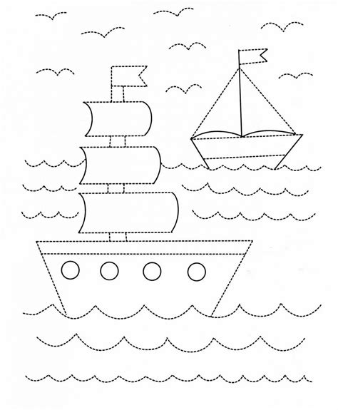 Как нарисовать кораблик для детей 6 лет