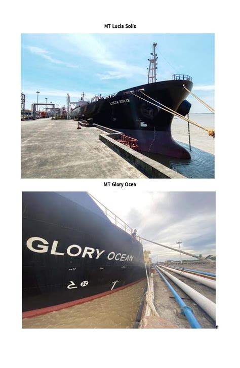 ပြည်ပမှစက်သုံးဆီတင်သင်္ဘောများ သီလဝါဆိပ်ကမ်းသို့ အဆက်မပြတ်ရောက်ရှိလျက်ရ