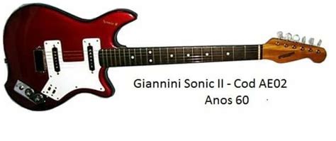 Guitarra Giannini Sonic código AE