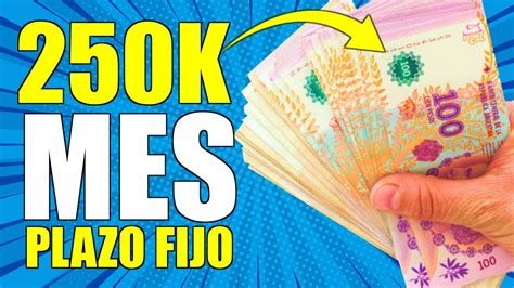 VIVIR Del Plazo Fijo En ARGENTINA 2024 Emprender Simple YouTube
