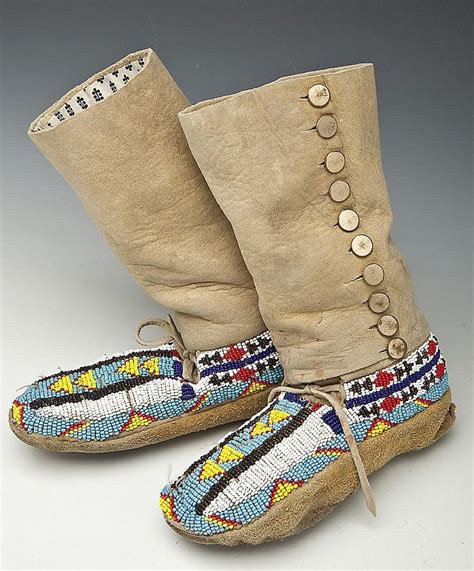 48 Best Moccasins Images On Pinterest Native American Indians Native