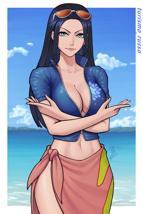 Nico Robin One Piece Drawn By Turismo Russo Danbooru