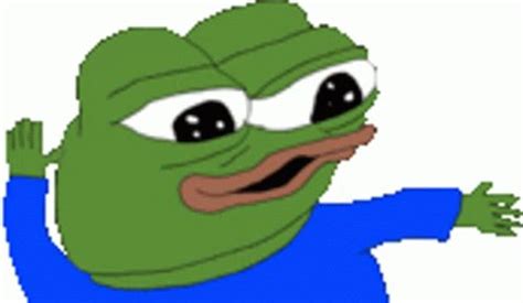 Pepe The Frog Happy Sticker Pepe The Frog Happy Dance Discover And