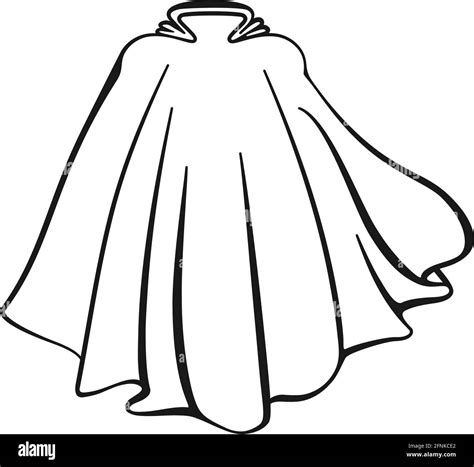 Capa O Capa De Superhéroe Para Disfraces De Fantasía En Vector Icono