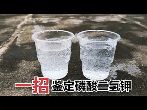一招教你鉴别磷酸二氢钾真假立辨从此不花冤枉钱 YouTube