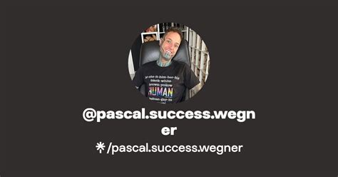 Pascal Success Wegner Instagram Facebook Tiktok Linktree