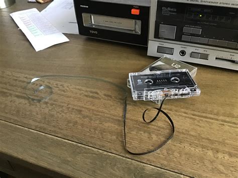 First Tape Eaten To Death I Did This With A Jvc Deck Should I Be