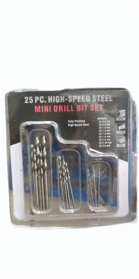 Mini Drill Bit Set At ₹ 230 Piece New Delhi Id 26750507862