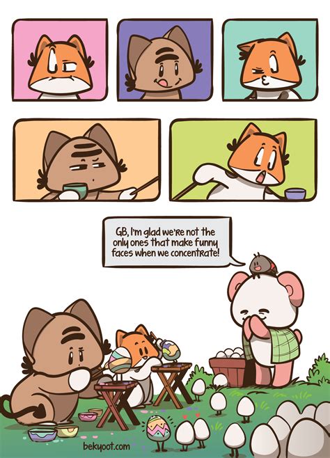 Easter Faces Rwholesomecomics