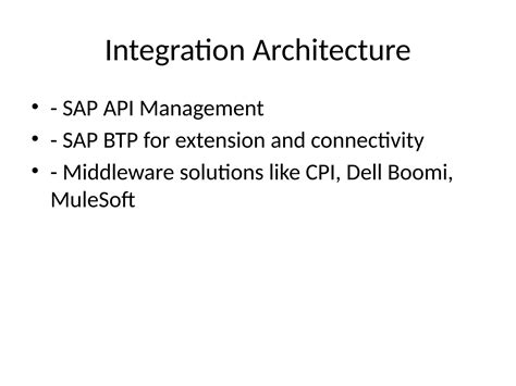 Sap S4hana Ecommerce Integration Presentation Pptx